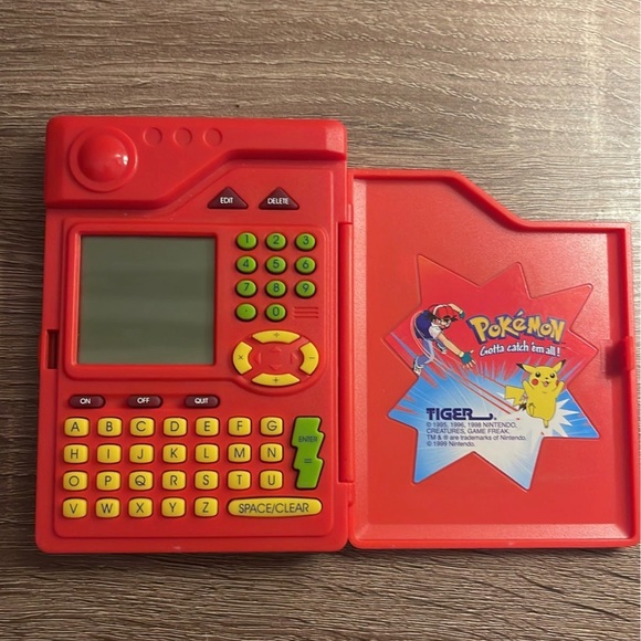 Video Games & Consoles | Vintage Pokemon Pokedex Handheld Toy Tiger ...